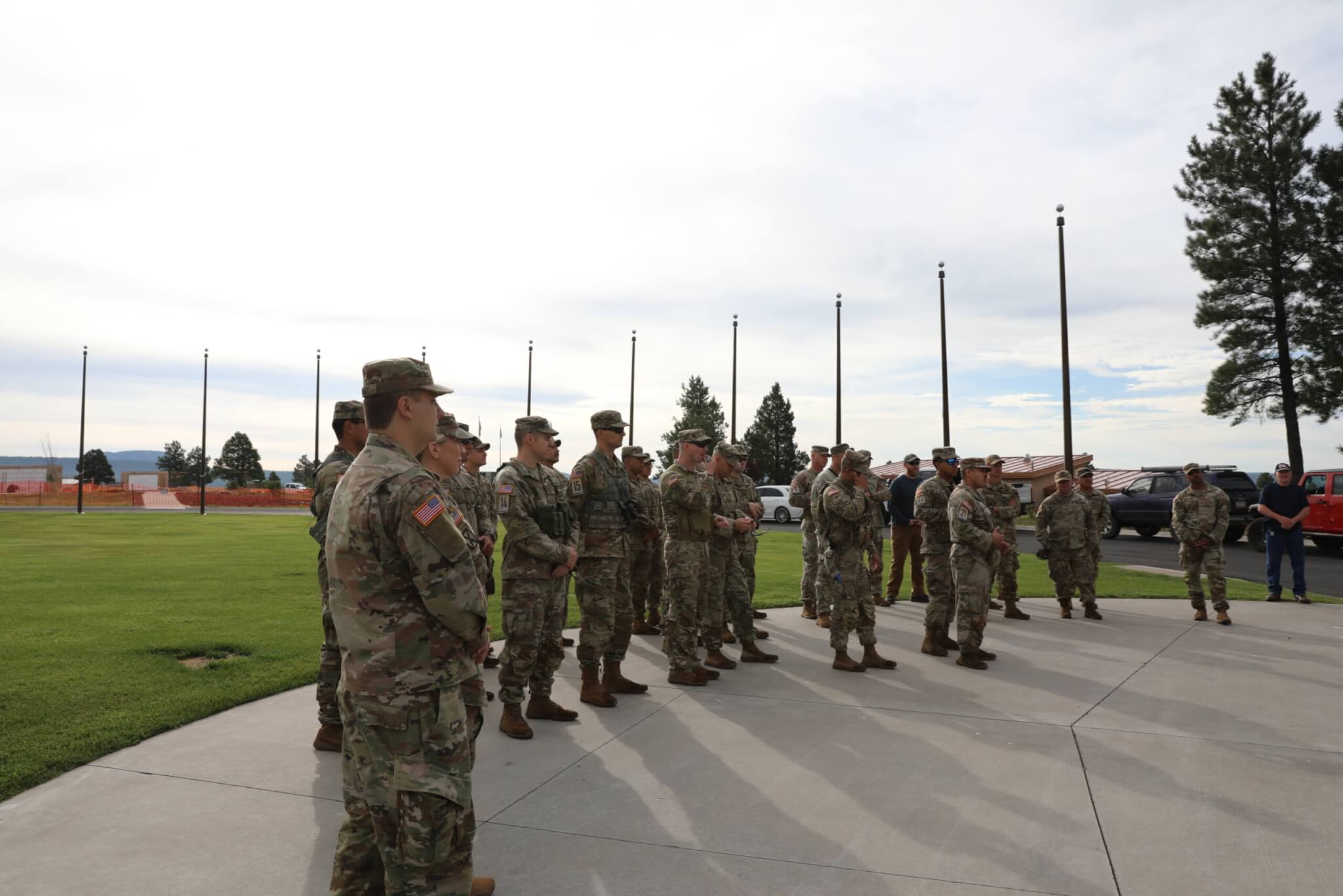 Guard units create a space for soldiers to remember those lost on Sept ...